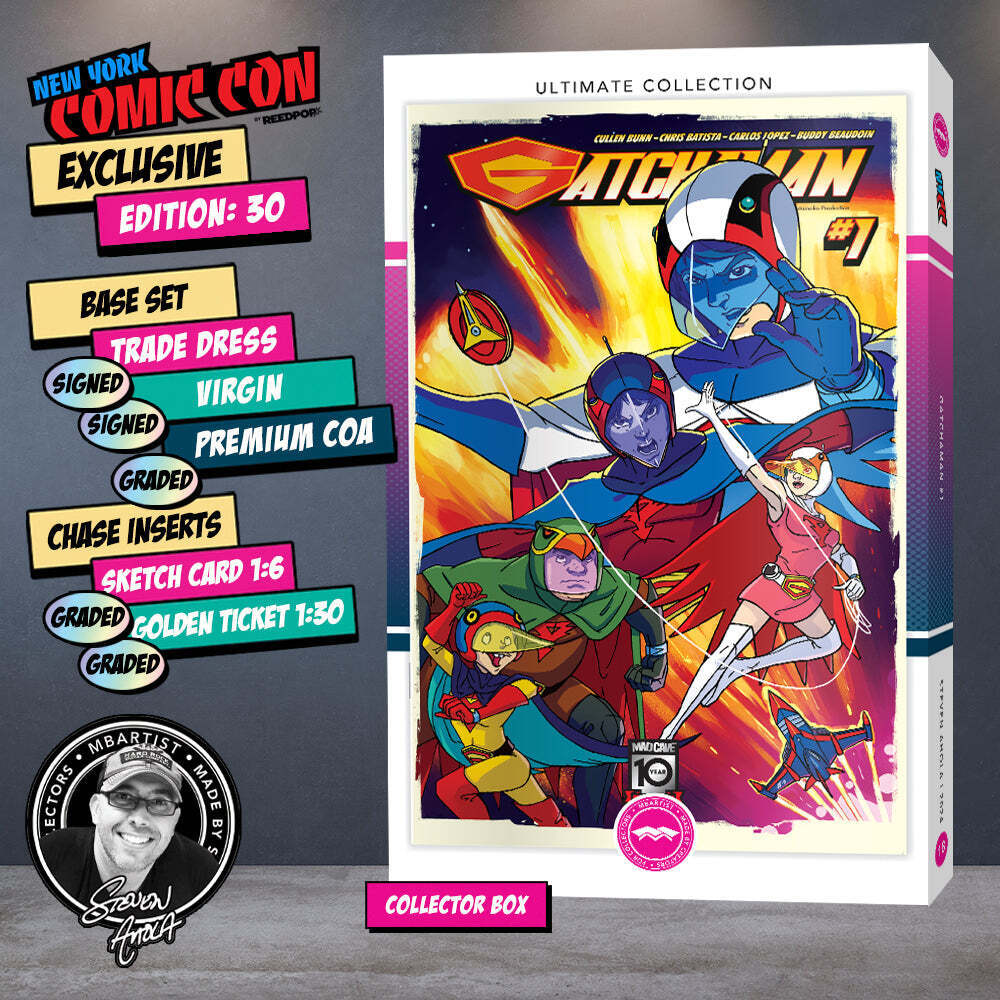 COLLECTOR BOX | GATCHAMAN #1 by Steven Ahola | NYCC Exclusive – MBartist