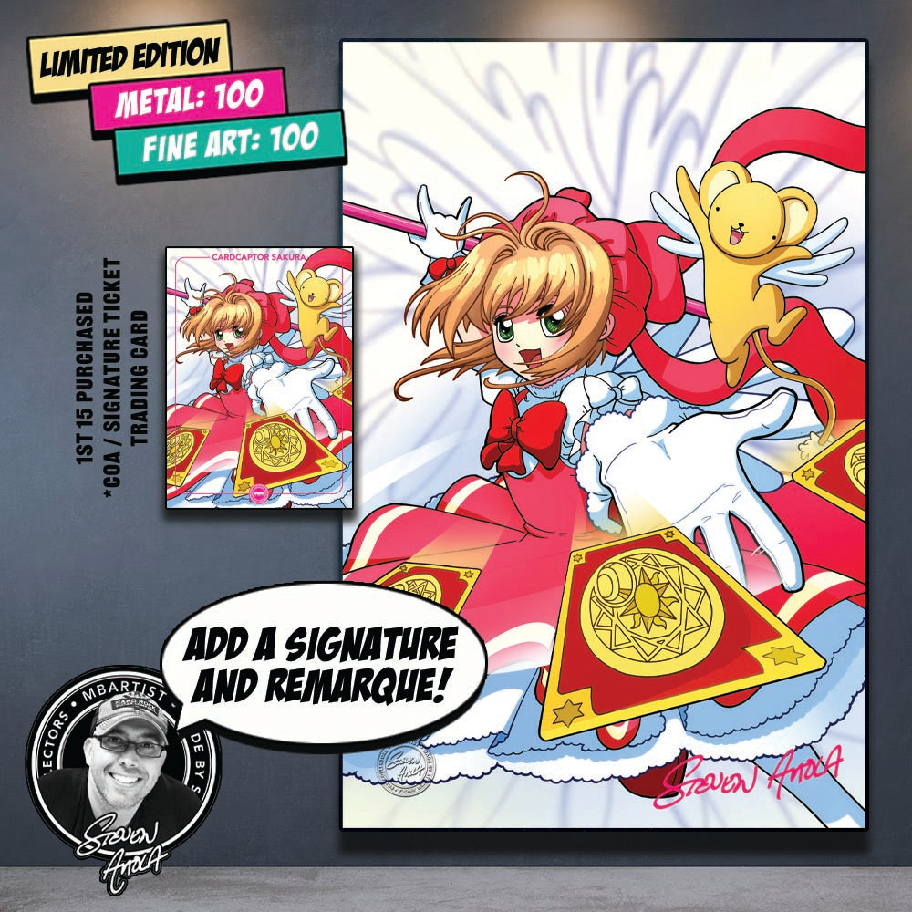 PRINT | CARDCAPTOR SAKURA: CLOW CARDS OF MAGIC by Steven Ahola – MBartist