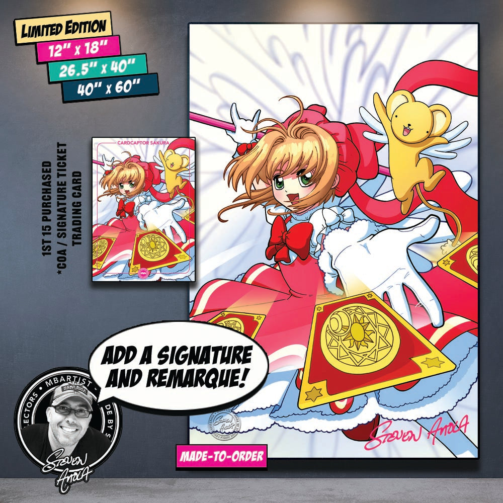 CANVAS | CARDCAPTOR SAKURA: CLOW CARDS OF MAGIC by Steven Ahola – MBartist