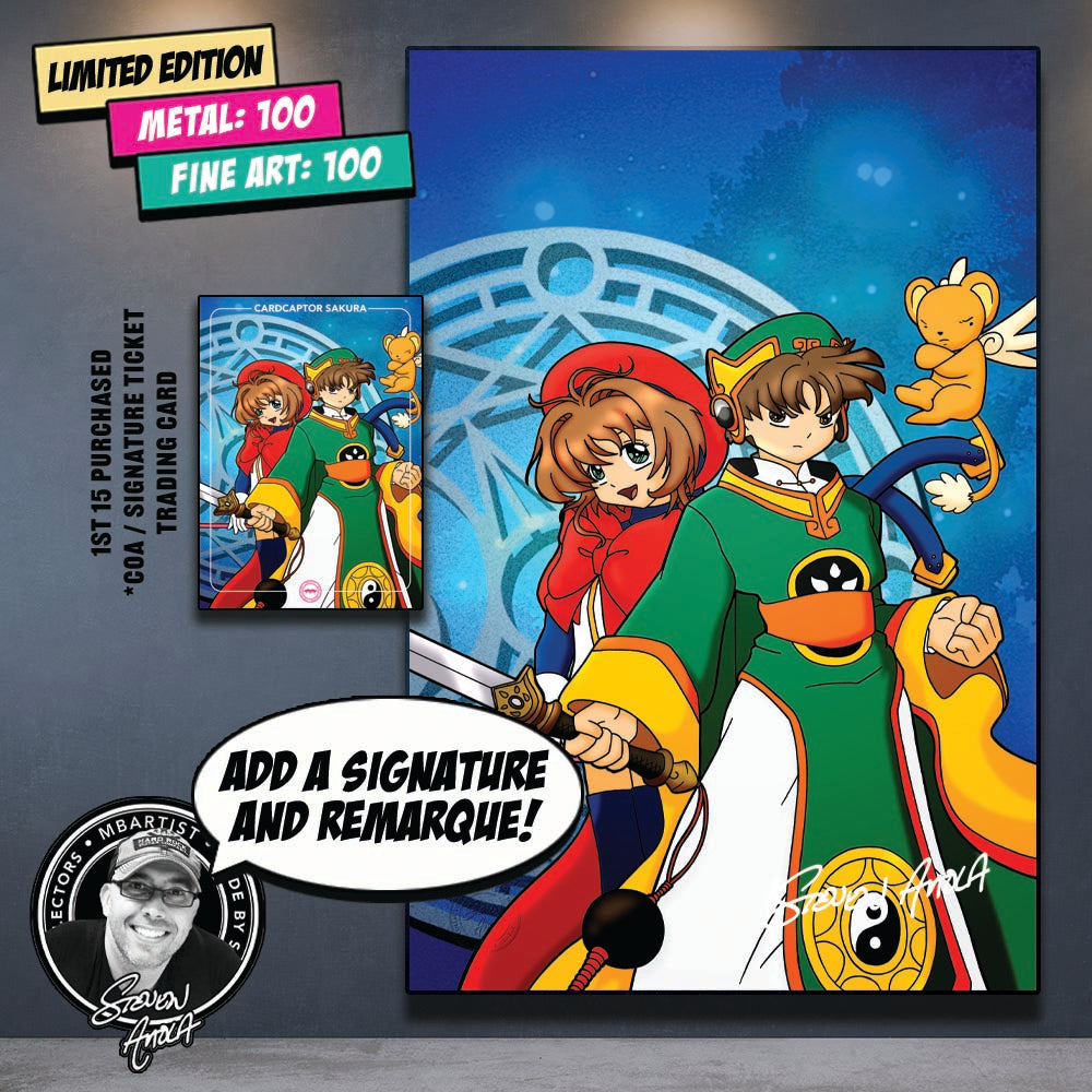 PRINT | CARDCAPTOR SAKURA: CLOW CARD COLLECTORS by Steven Ahola – MBartist