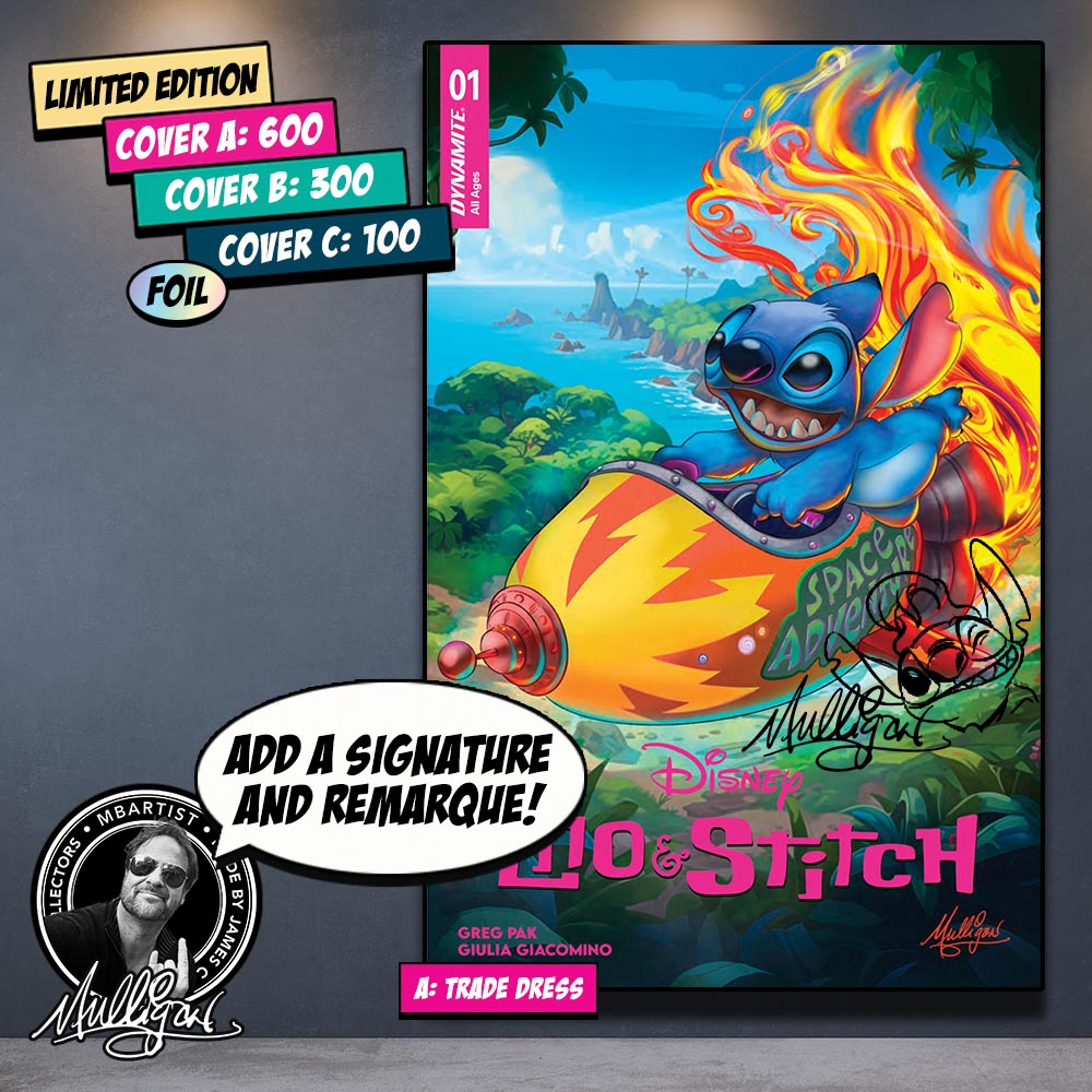 COMIC BOOK | LILO & STITCH #1: VARIANT EXCLUSIVE by James C. Mulligan ...