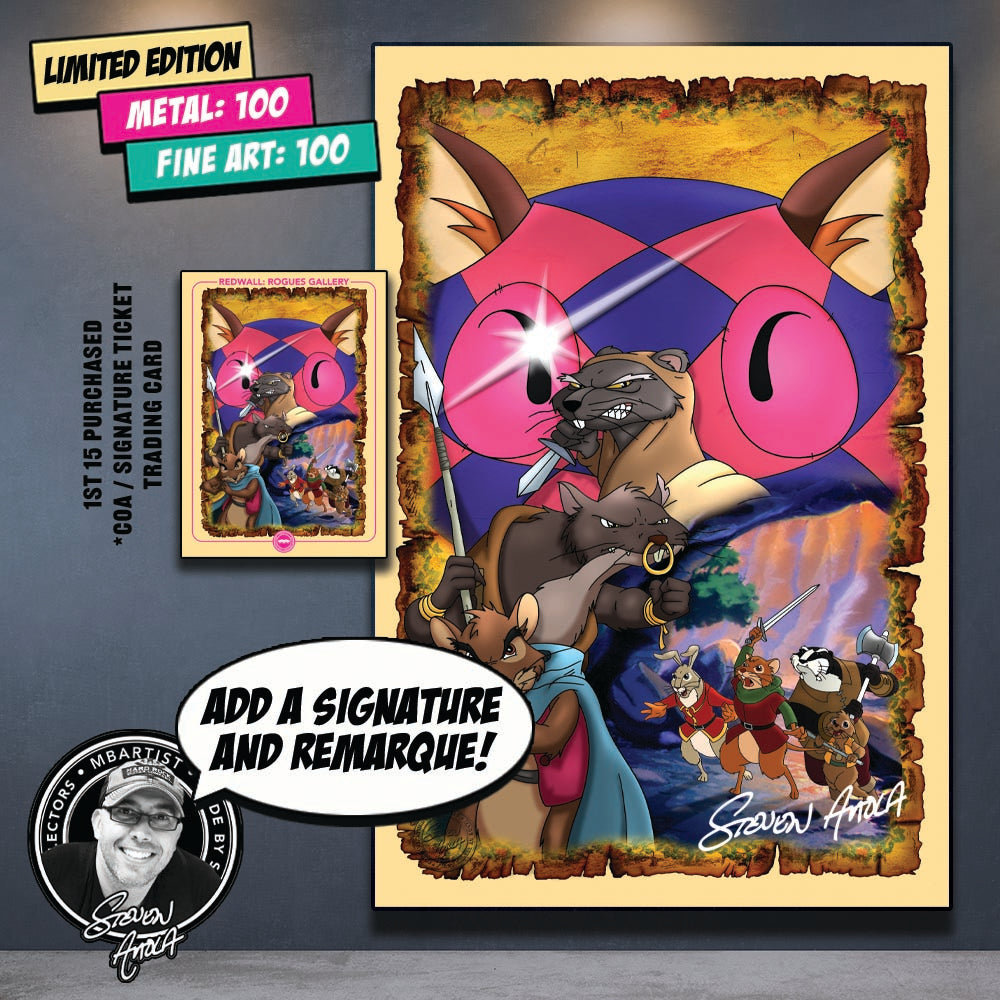 PRINT | REDWALL: ROGUES GALLERY by Steven Ahola – MBartist