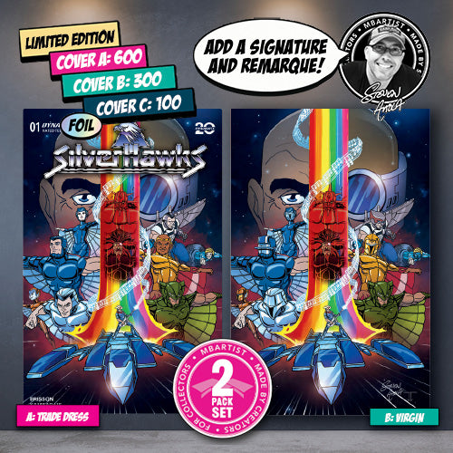 COMIC BOOK | SILVERHAWKS #1: VARIANT EXCLUSIVE by Steven Ahola | SET O ...
