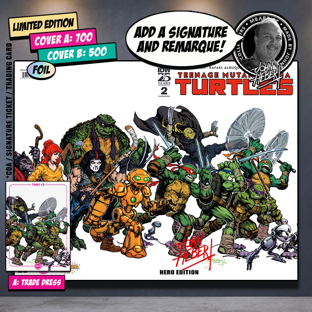 COMIC BOOK | TEENAGE MUTANT NINJA TURTLES #2: VARIANT EXCLUSIVE by Joh ...