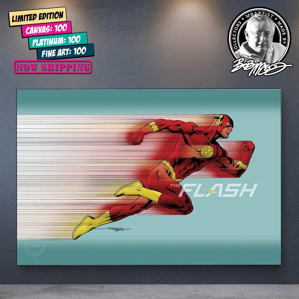 THE FLASH: SCARLET SPEEDSTER by Bob McLeod – MBartist