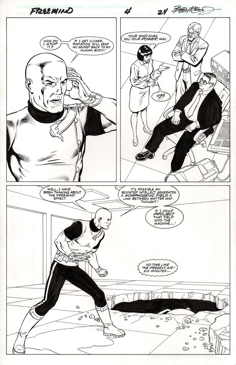 ORIGINAL ART | FREEMIND #4, PG.24 by Bob McLeod – MBartist