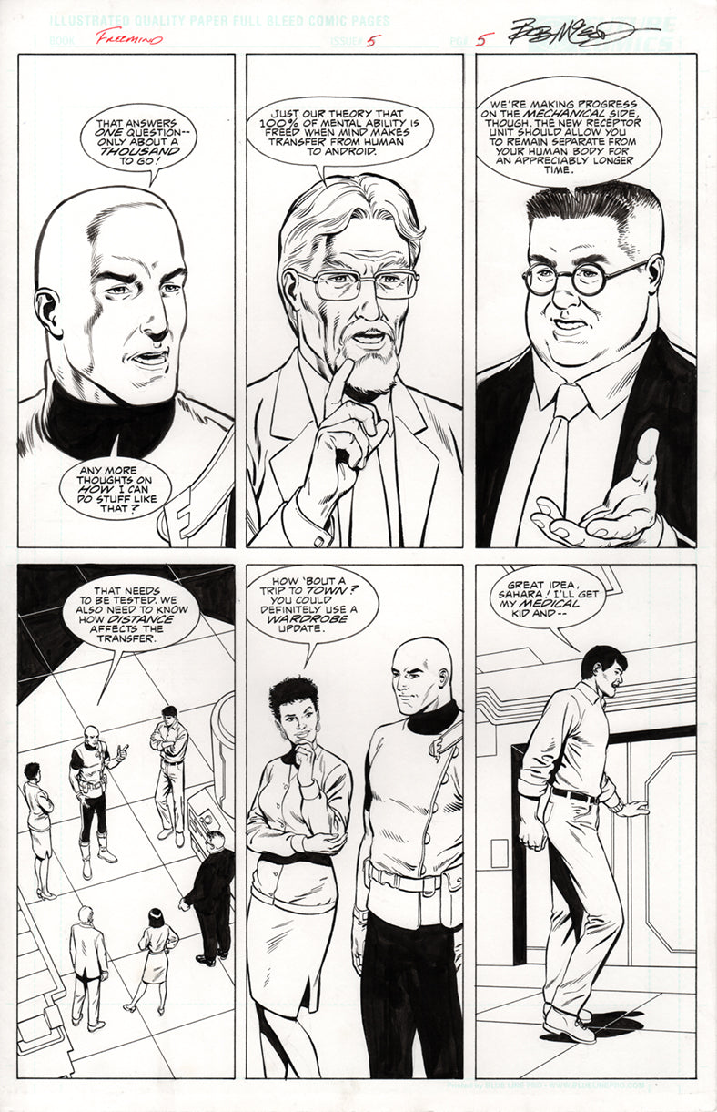 ORIGINAL ART | FREEMIND #5, PG.05 by Bob McLeod – MBartist