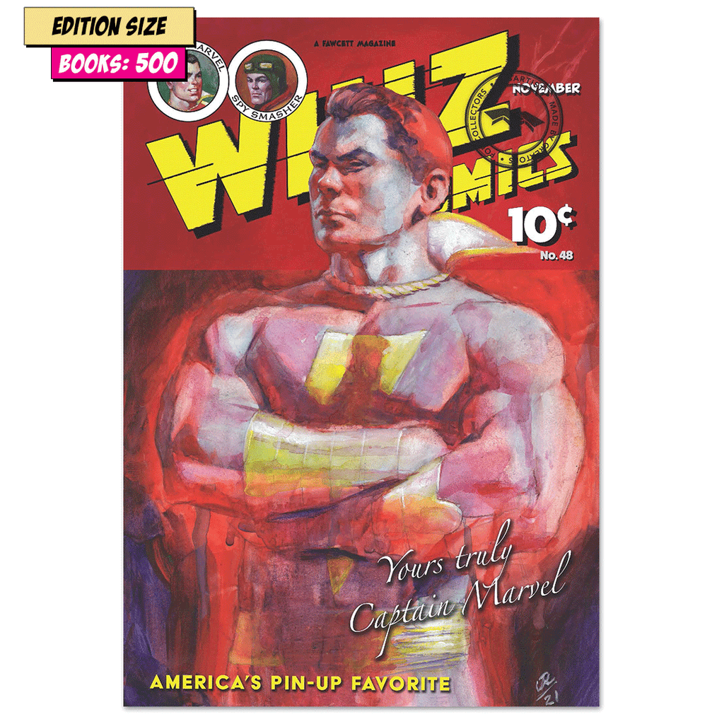 COMIC BOOK | WHIZ COMICS #48 FACSIMILE: Golden Age Tribute by Joe Rubi ...