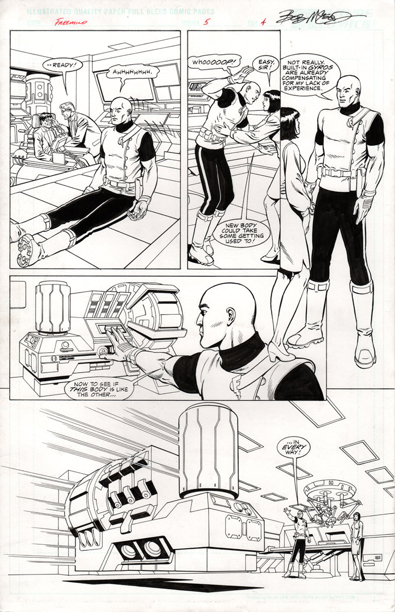 ORIGINAL ART | FREEMIND #5, PG.04 by Bob McLeod – MBartist