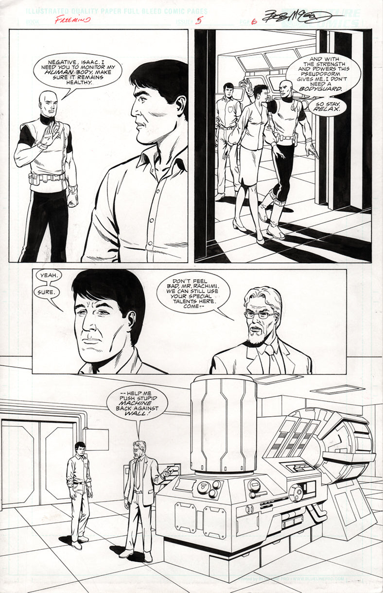 ORIGINAL ART | FREEMIND #5, PG.06 by Bob McLeod – MBartist