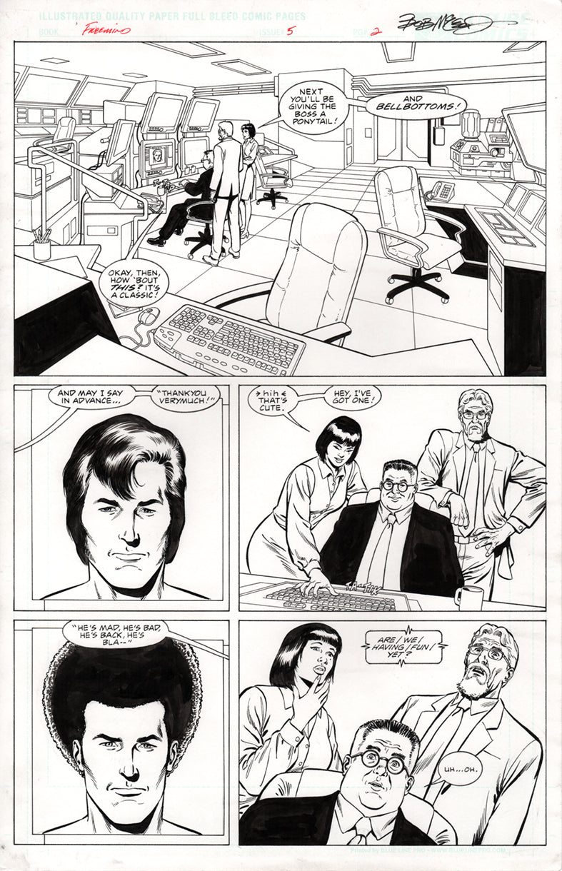 ORIGINAL ART | FREEMIND #5, PG.02 by Bob McLeod – MBartist
