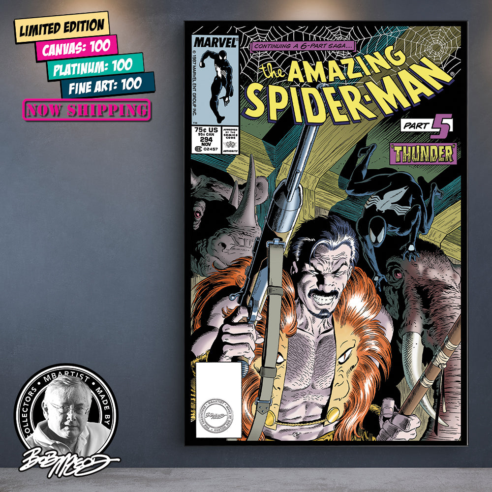 THE AMAZING SPIDER-MAN #294: KRAVEN’S HUNT, PART 5 by Bob McLeod – MBartist