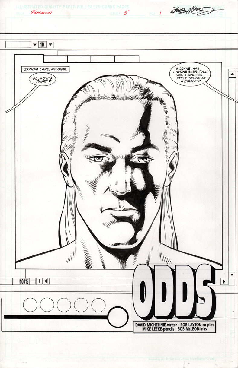 ORIGINAL ART | FREEMIND #5, PG.01 by Bob McLeod – MBartist