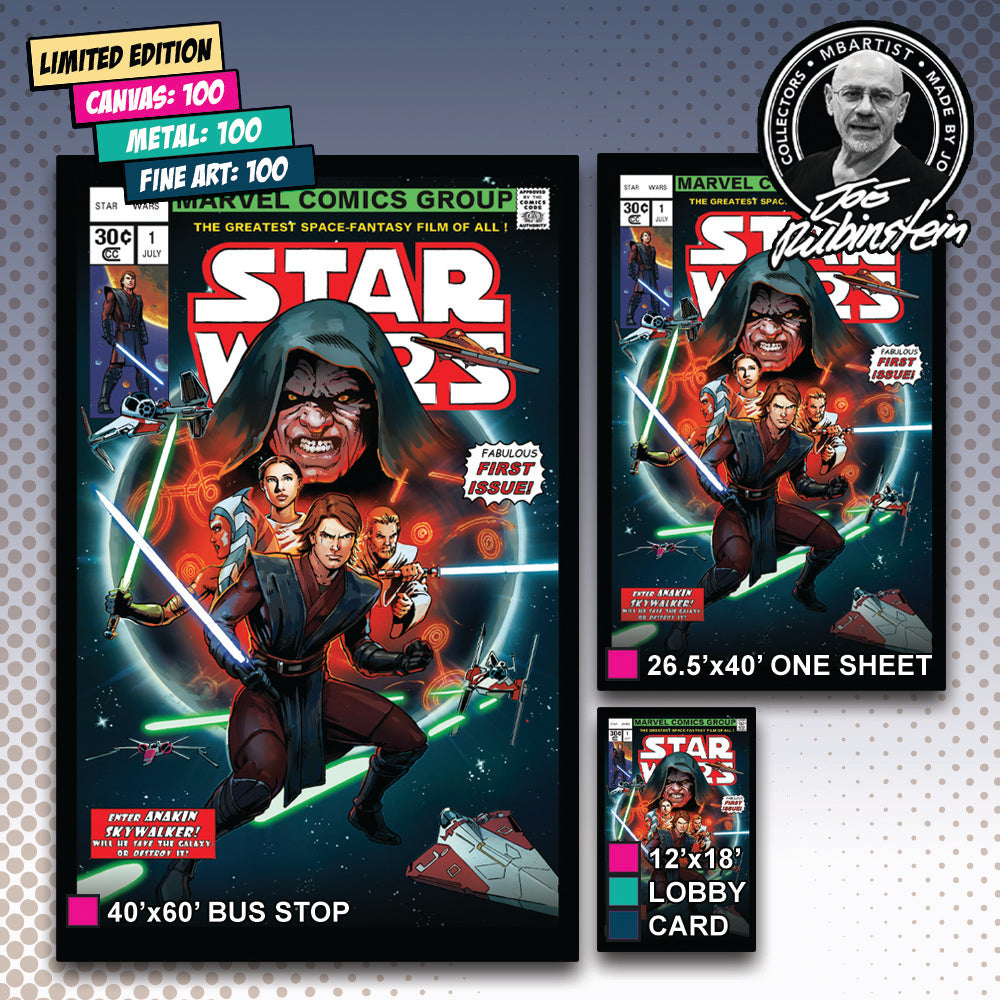 CANVAS | STAR WARS #1: PREQUEL VARIANT by Joe Rubinstein – MBartist