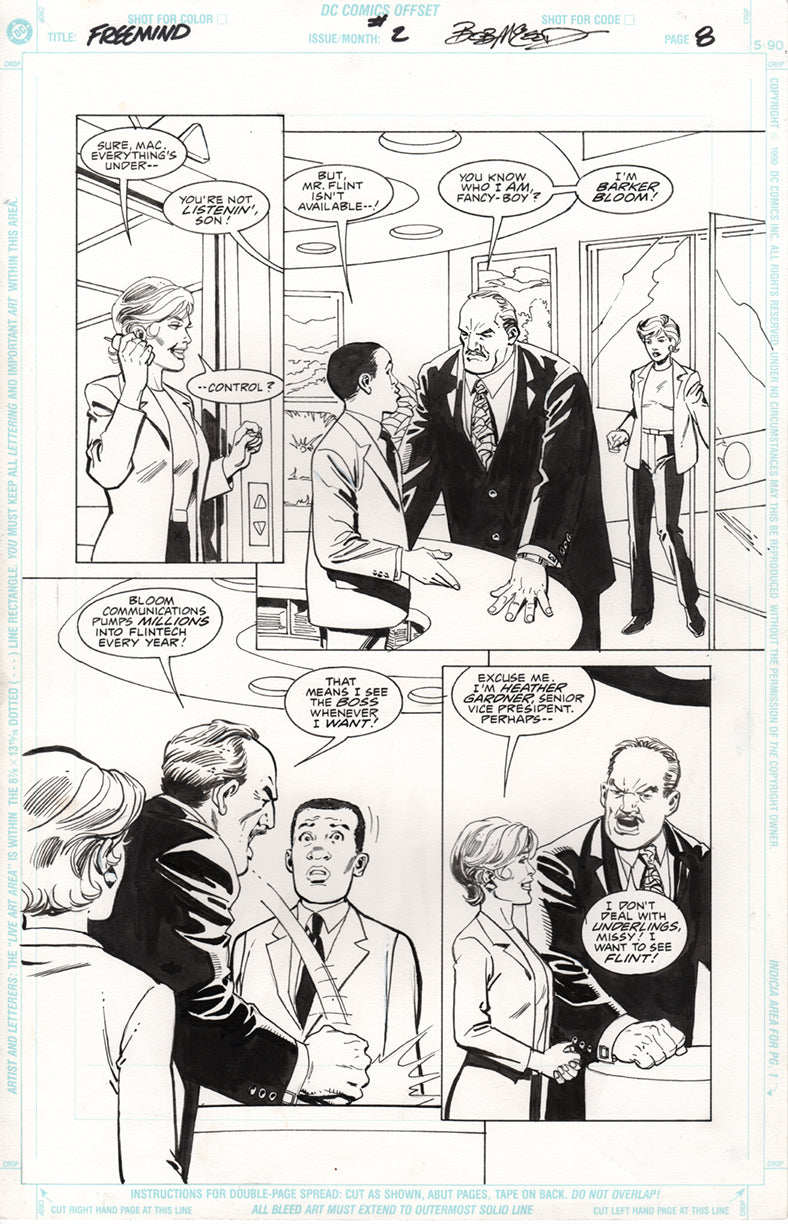 ORIGINAL ART | FREEMIND #2, PG.08 by Bob McLeod – MBartist
